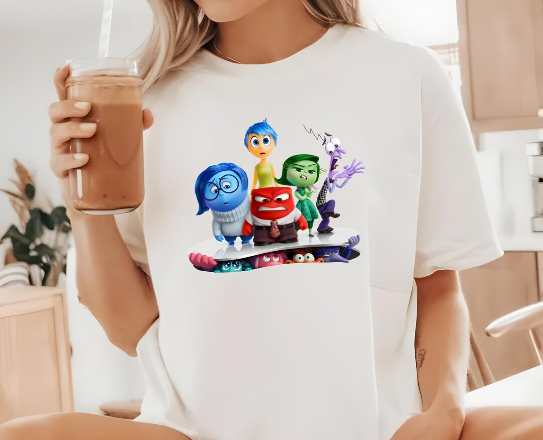 Inside Out 2 T-shirt Inside Out 2 Squad Shirt Personalized Design Shirt ...