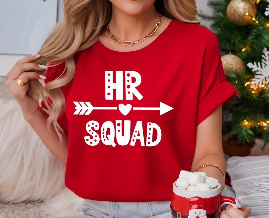 HR Squad Shirt, Human Resources Shirt for Her, Recruiter Gift, HR ...