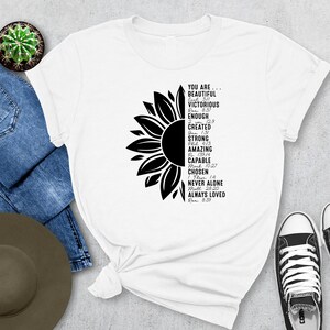 I Am Affirmation T-shirt, Affirming Words Shirt, Positive Shirt, Mental ...