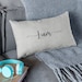 Custom Pillows, Name Pillow Covers, Custom Name Pillow, Last Name ...