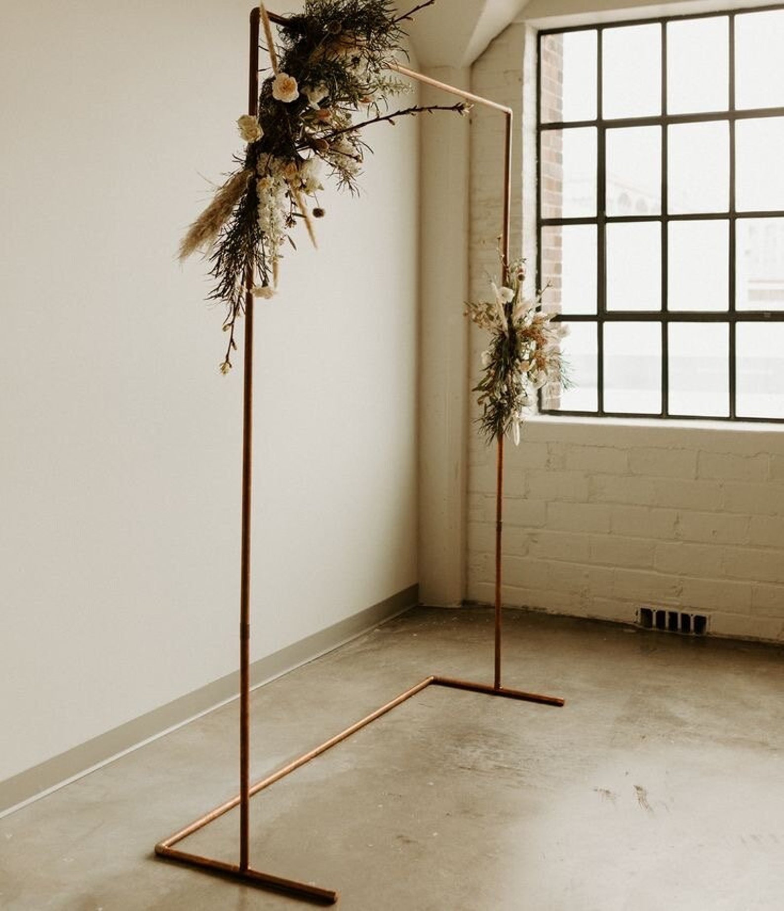 Copper Stand / Wedding Welcome Stand/ Wedding Sign Stand / Welcome Sign ...