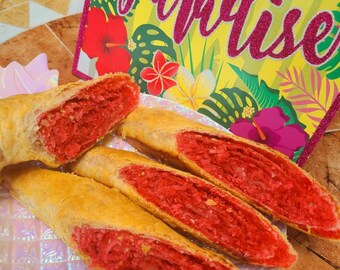 Trini Coconut Rolls Flaky Pastry Trinidad Snacks Trini Desserts Holiday ...