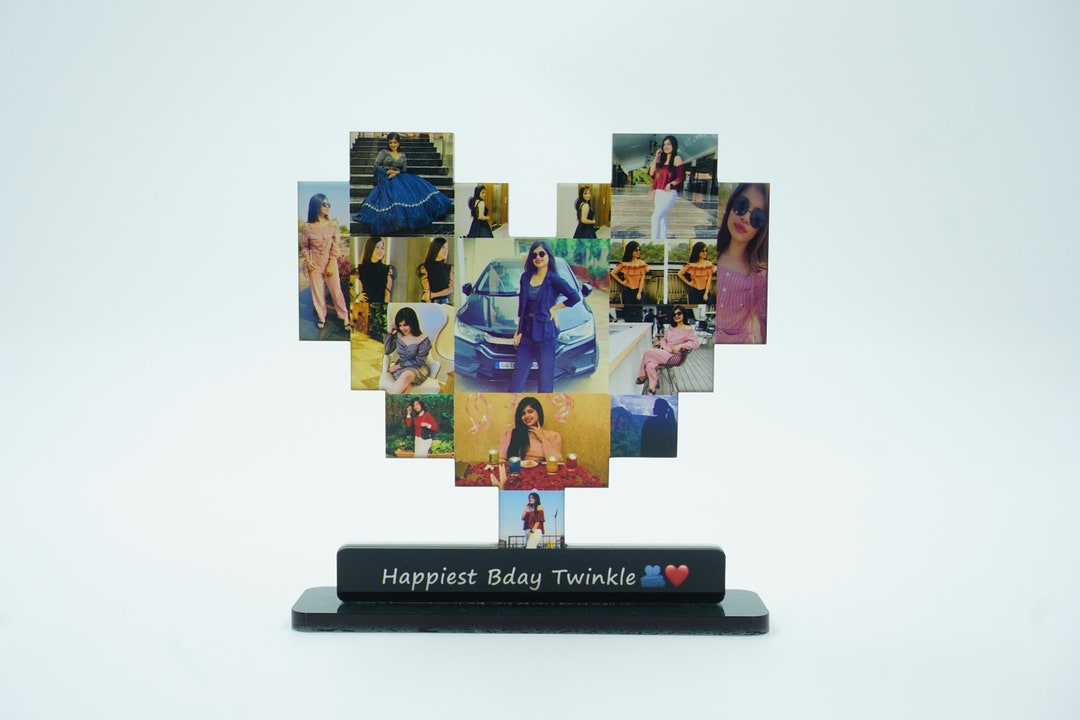 Heart Shape Standee - Etsy