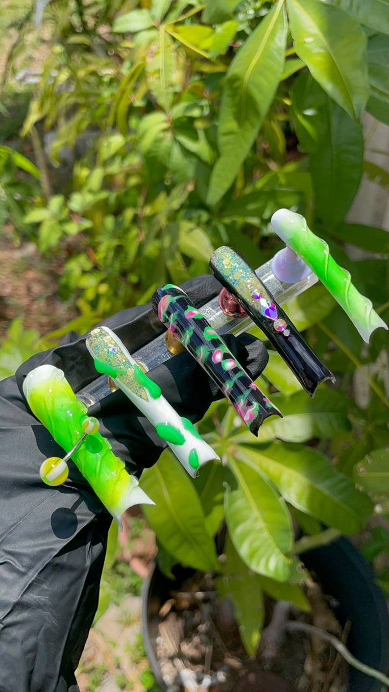 Slime Baddie Edgy Girl Press Ons - Etsy