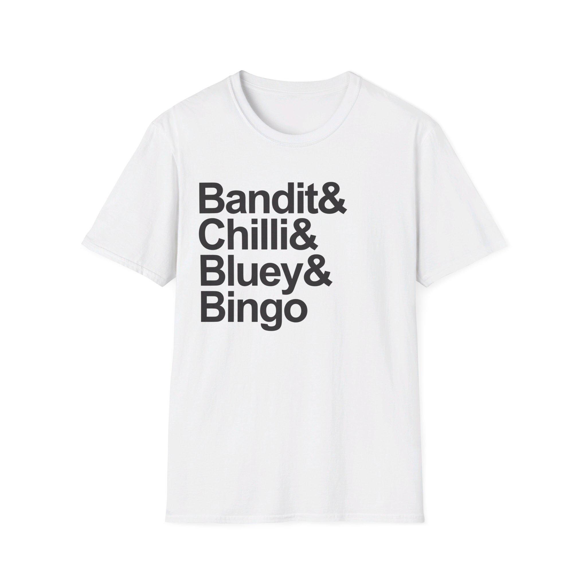 Bluey Family Adult Unisex T-shirt - Etsy
