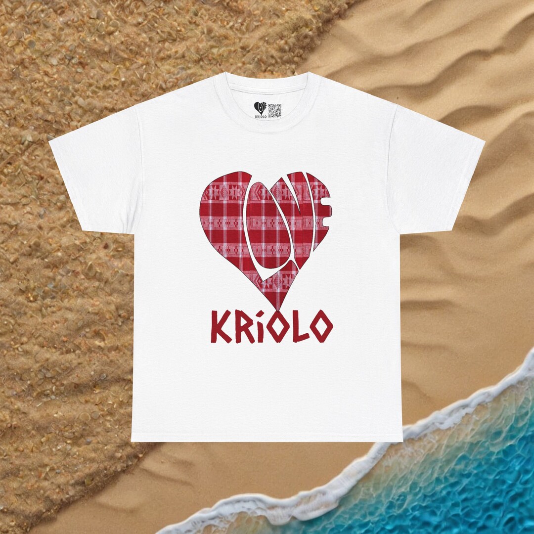 Cabo Verde Pano Di Terra Red Love Kriolo T-shirt Cabo Verde Unisex ...