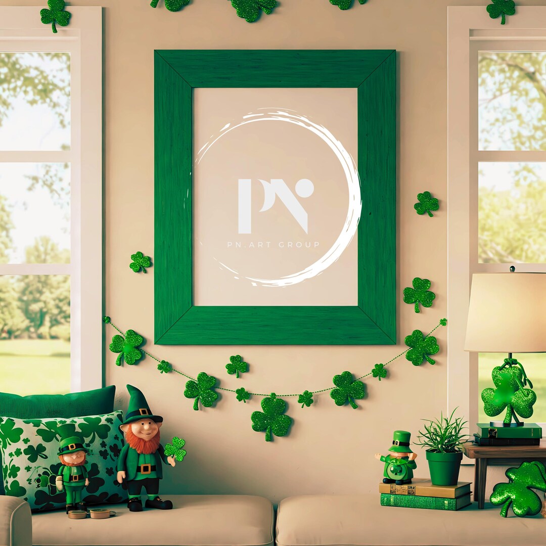 Lucky Clover Frame: St Patrick's Day Gift - Etsy