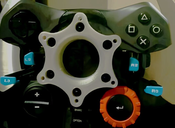 Logitech G29/G920 Steering Wheel Adapter, Sim Racing Upgrade, External ...