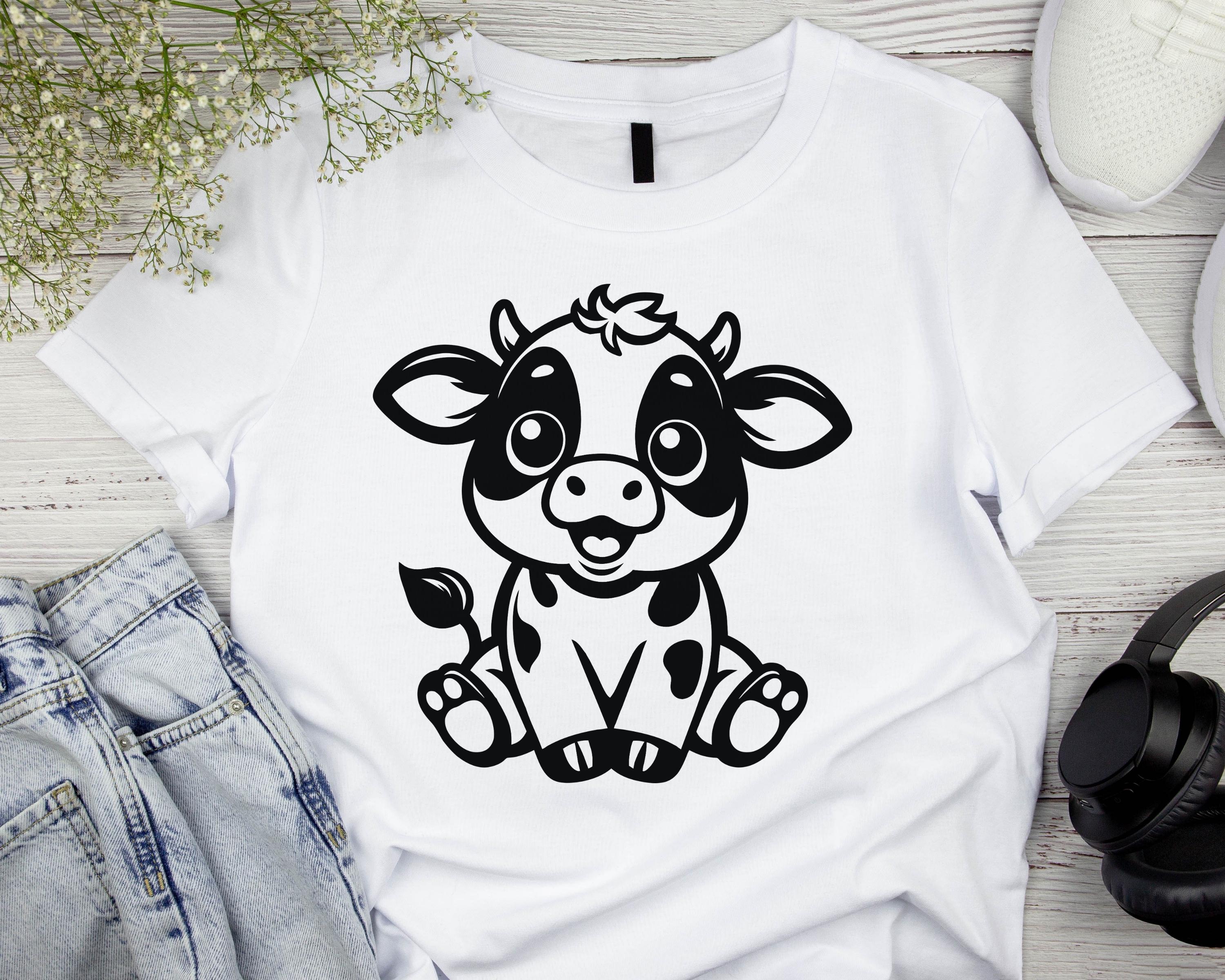 Cute Cow and SVG PNG, Farm Animal Cut File, Rustic Livestock Svg Png ...