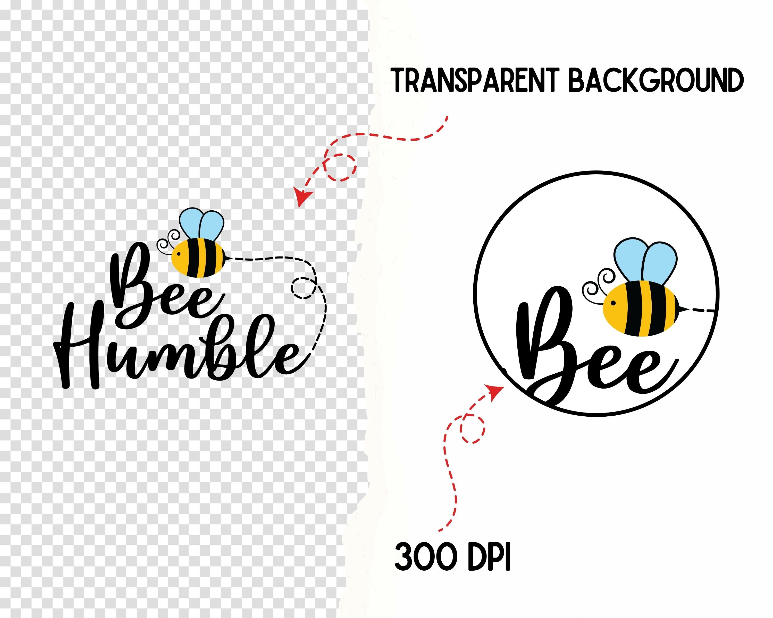 Bee SVG PNG Files for Cutting Machines, Digital , Honeybee, Bumble Bee ...