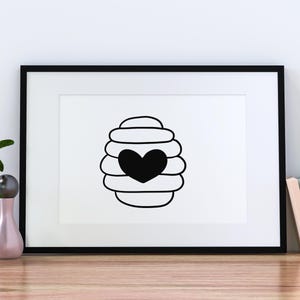 Bee House Svg, Bee Hive Svg, Honeycomb Svg, Bee, Bee Cut Files, Honey ...