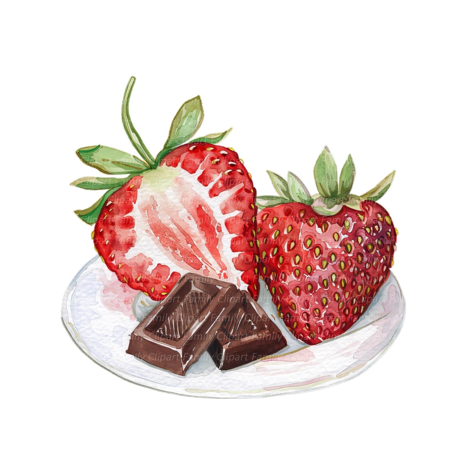 14 Chocolate Strawberry Clipart, Chocolate Dessert, Dessert, Printable ...