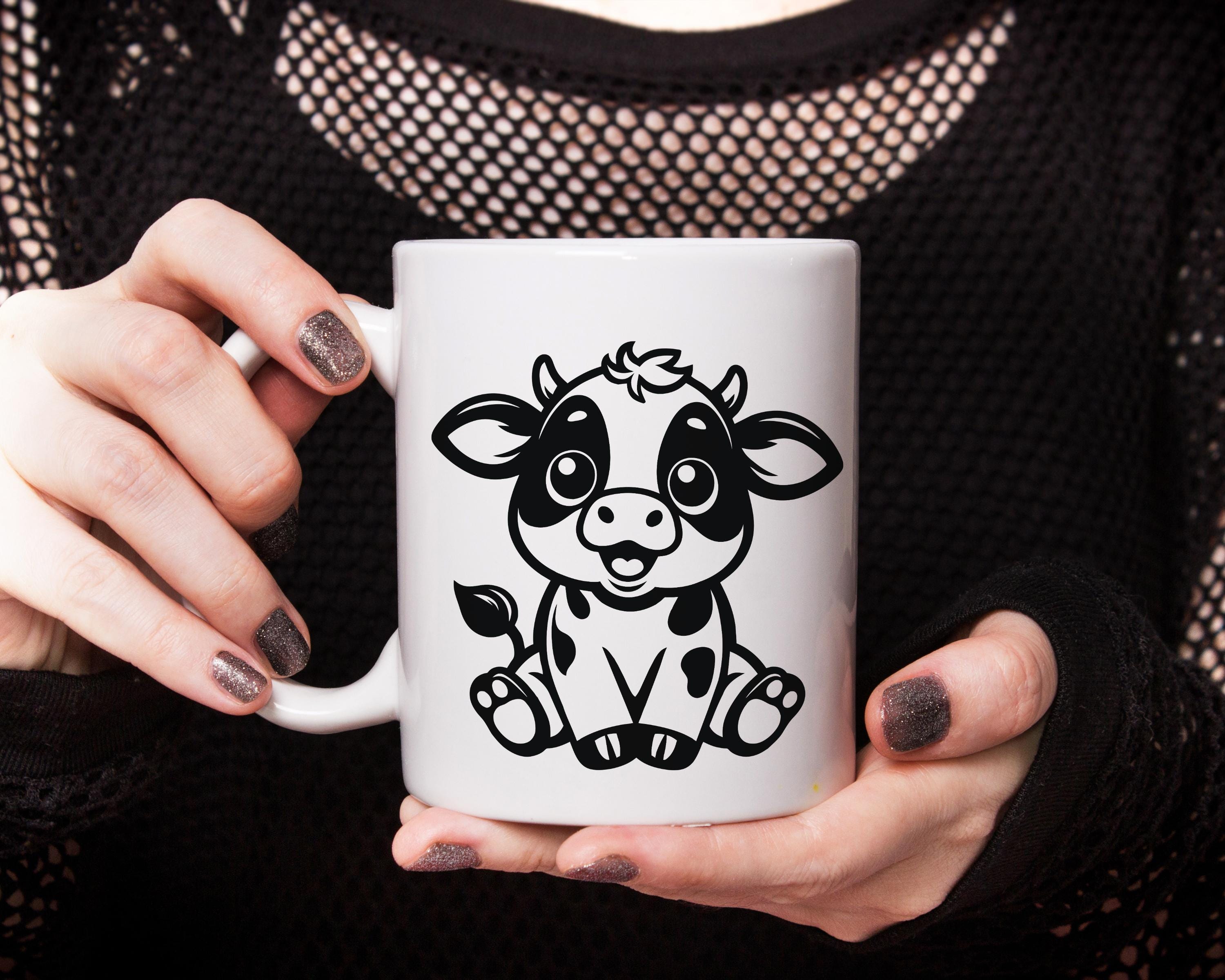 Cute Cow and SVG PNG, Farm Animal Cut File, Rustic Livestock Svg Png ...