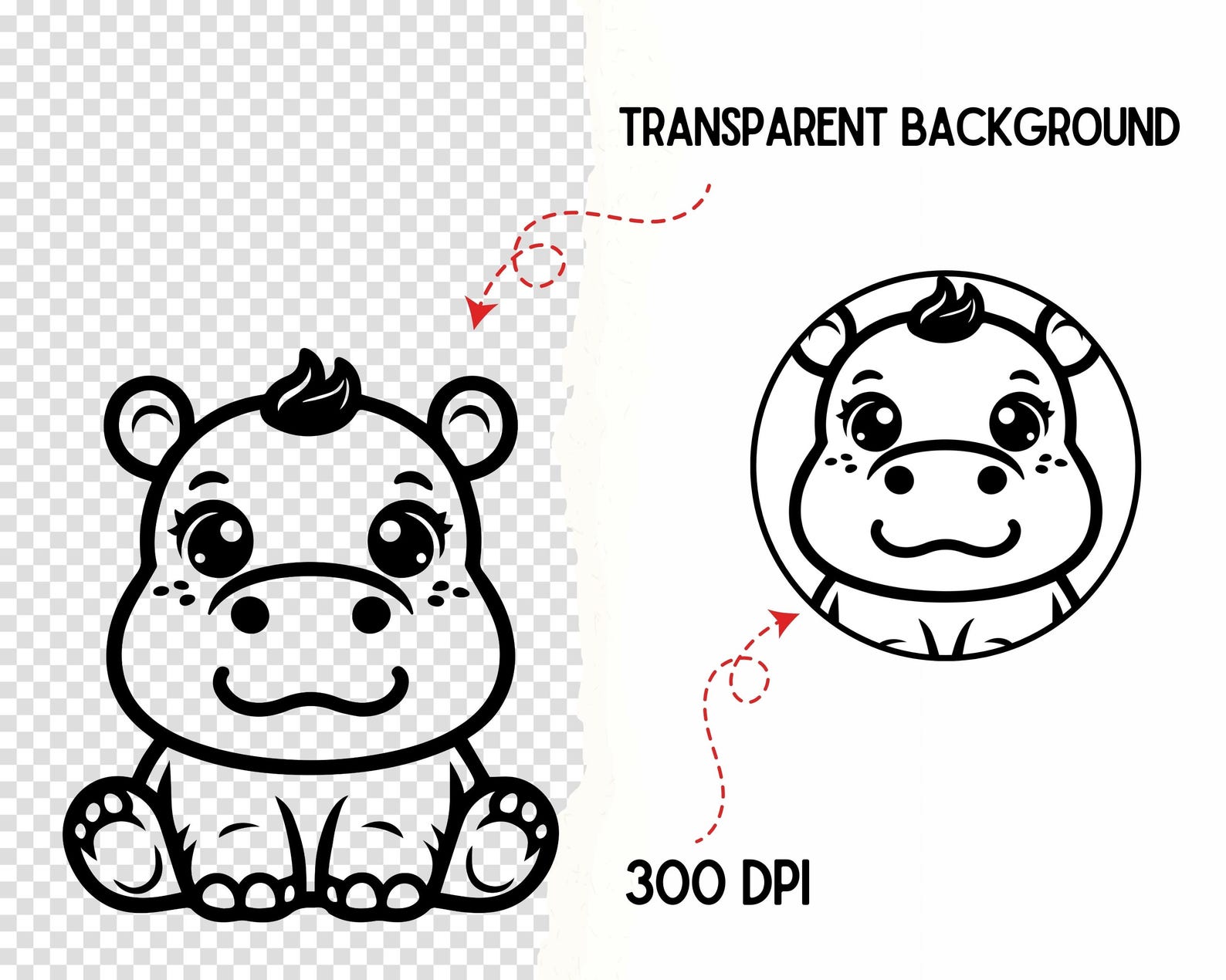 Hippo SVG, Baby Hippo Svg, Cute Hippo Svg, Hippo, Boy Girls Hippo ...