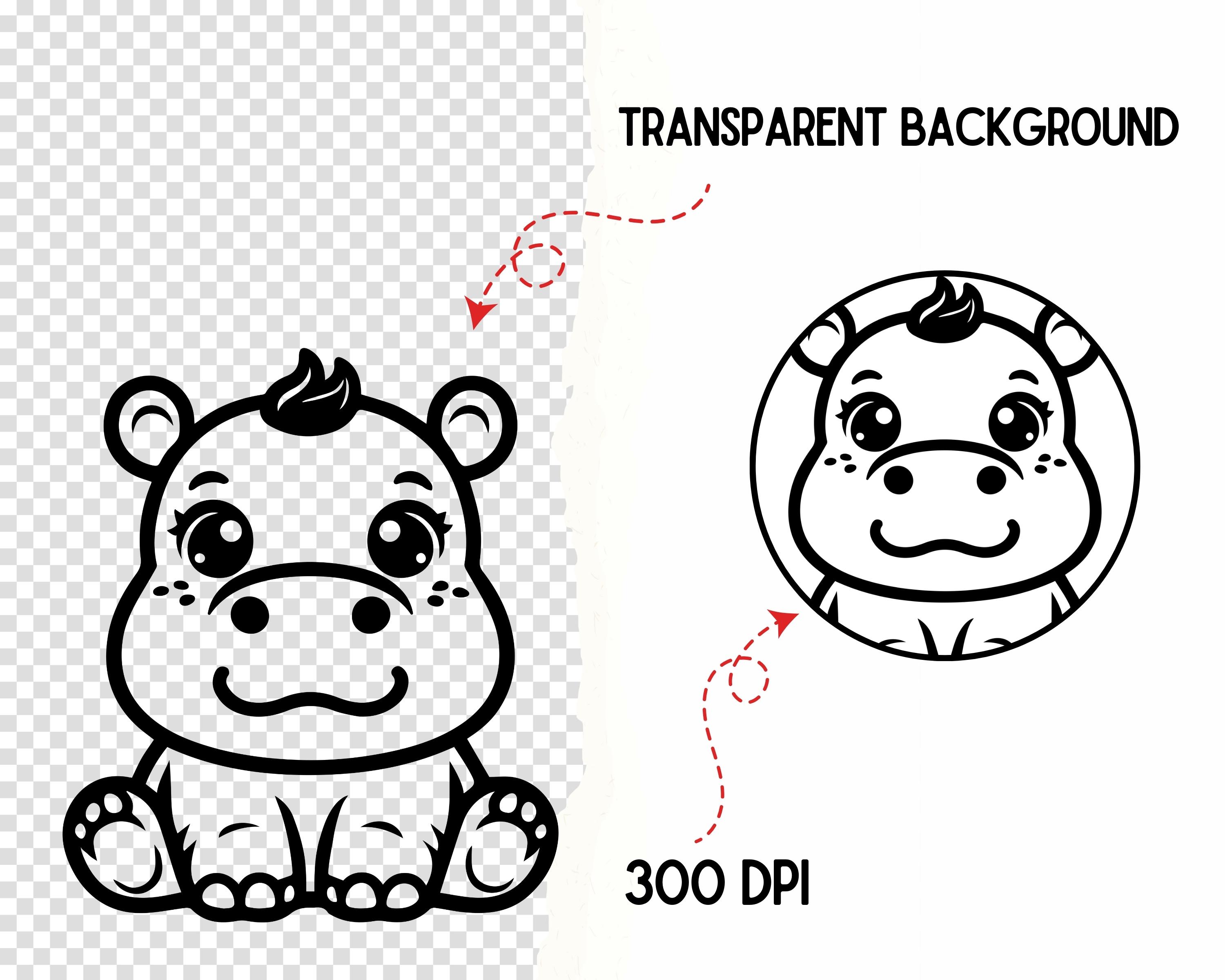 Hippo SVG, Baby Hippo Svg, Cute Hippo Svg, Hippo, Boy Girls Hippo ...