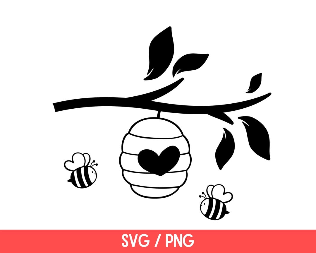 House Bee Svg, Bee Hive Svg, Honeycomb Svg, Bee Png, Bee Cut Files ...