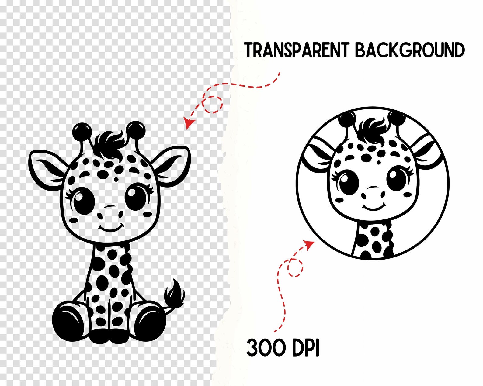 Cute Baby Giraffe SVG, Cute Giraffe Svg, Funny Giraffe, Giraffe Svg ...