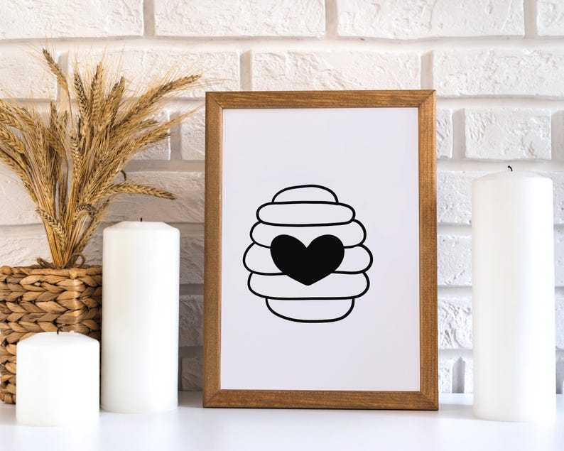 Bee House Svg, Bee Hive Svg, Honeycomb Svg, Bee, Bee Cut Files, Honey ...