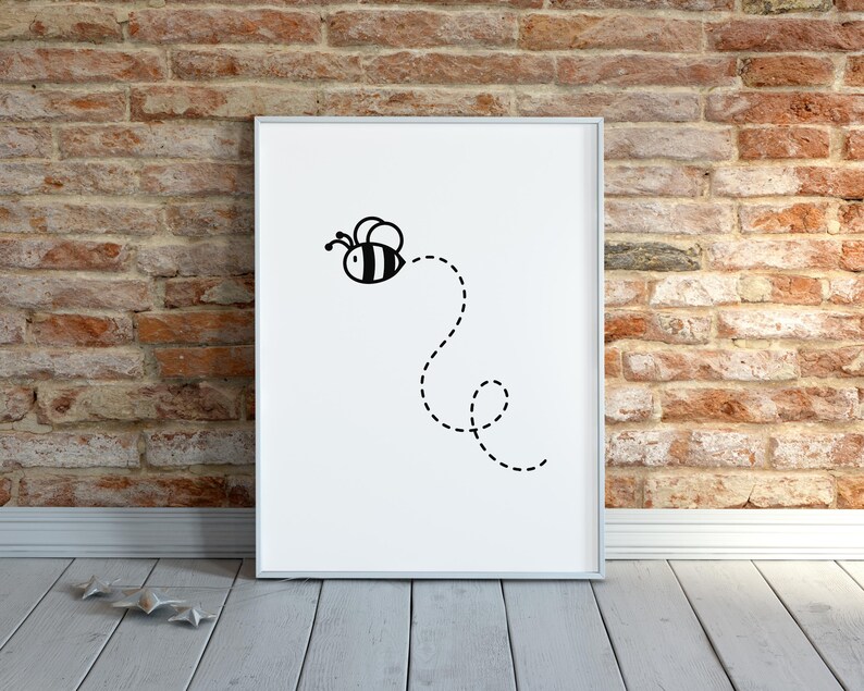 Flying Bee Svg Route Svg Bee Svg Bee Lines Svg Bee Path Svg Router Svg ...