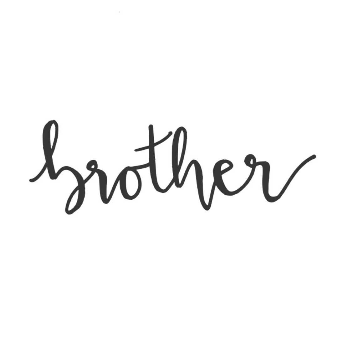 Brother SVG File Bundle - Etsy