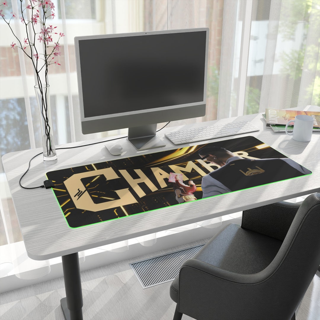 Valorant Chamber Custom LED Gaming Mouse Pad - Etsy