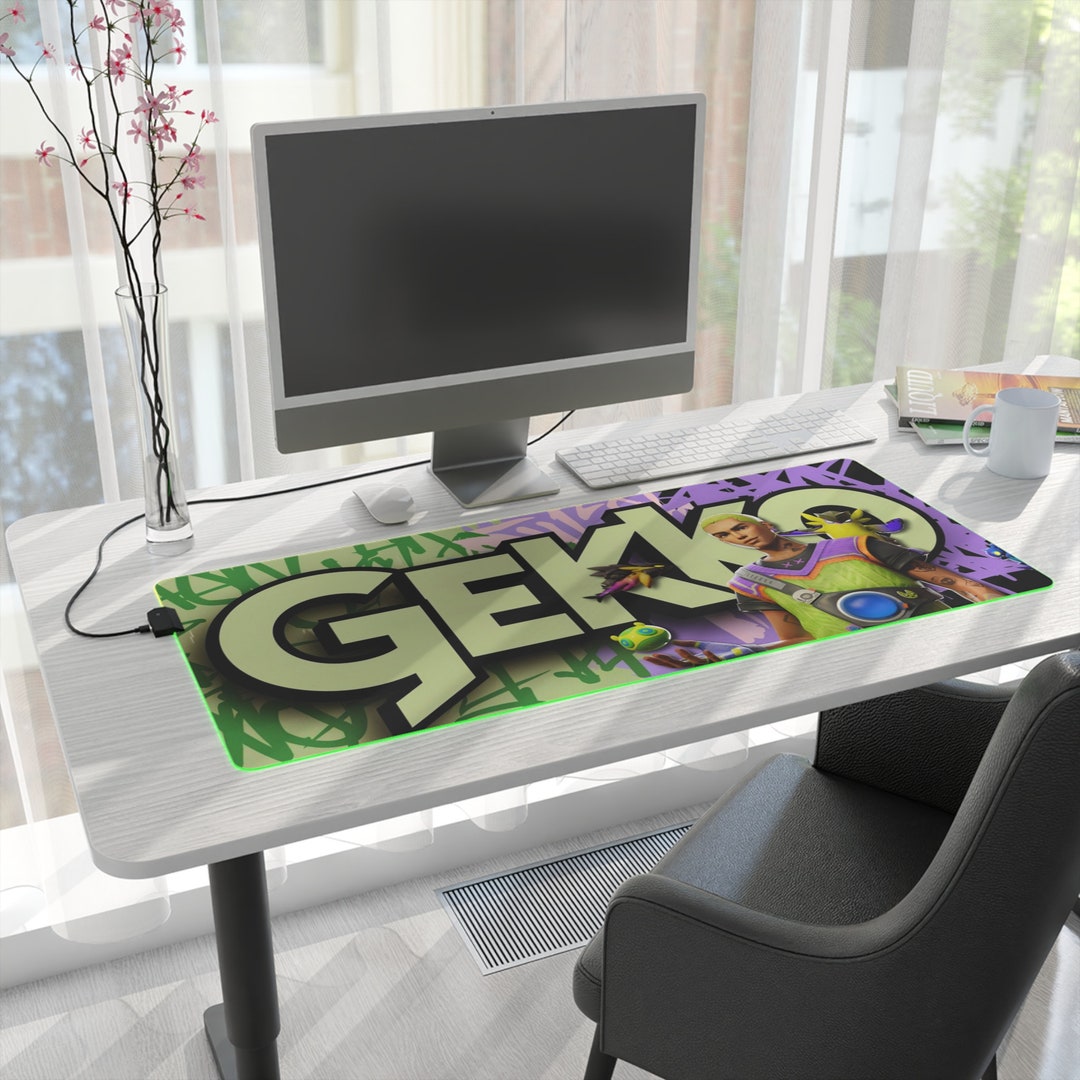 Valorant Gekko Custom LED Gaming Mouse Pad - Etsy