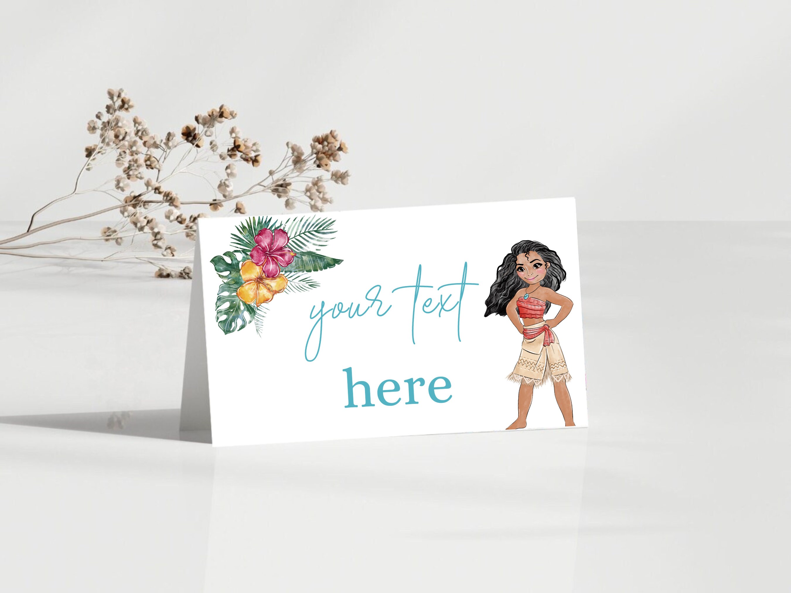 Moana Food Labels, Moana Party Signs, Printable Signs, Moana Birthday ...