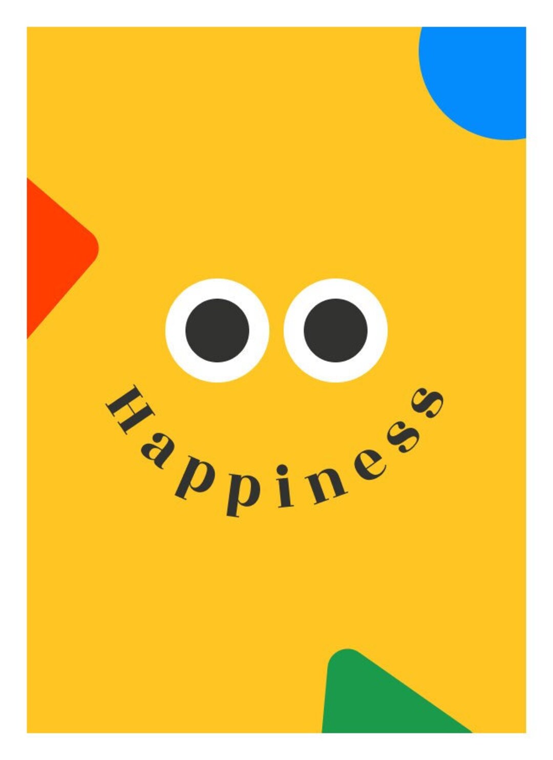 Happiness Print A4 Digital Download - Etsy