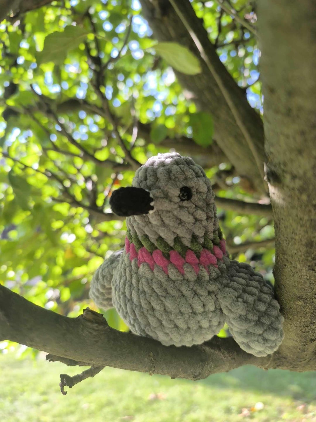 Crochet Pigeon, Amigurumi Pigeon, Plushie Toy Pigeon, Bird Toy ...