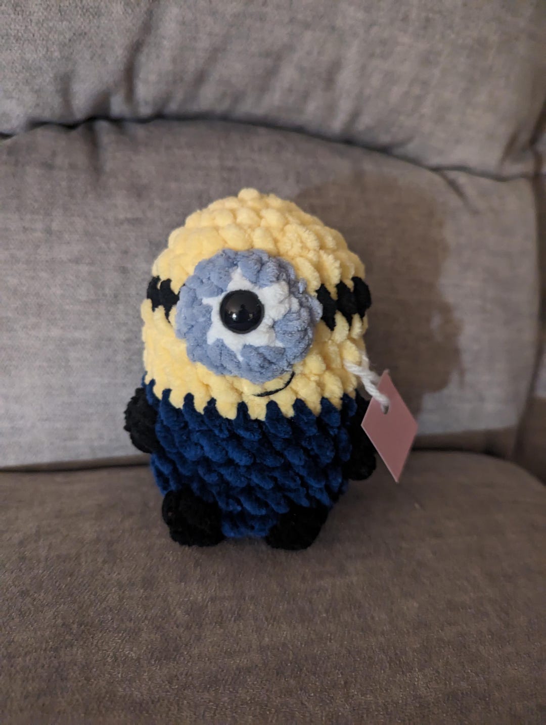 Little Yellow Guy Plush, One Eye Plushie - Etsy