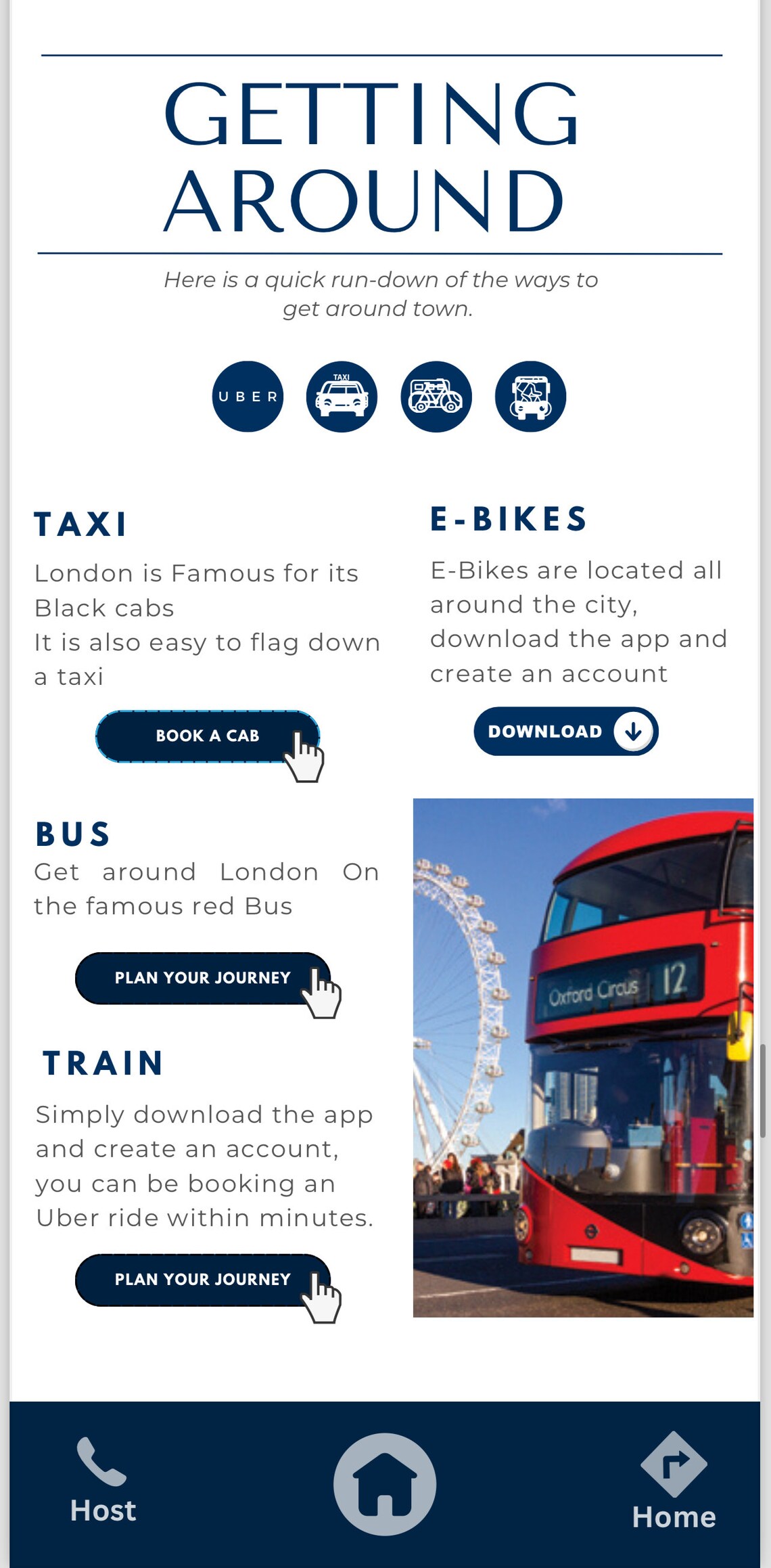 Interactive Pdf Home Welcome Guide Template airbnb, Short Let Canva ...