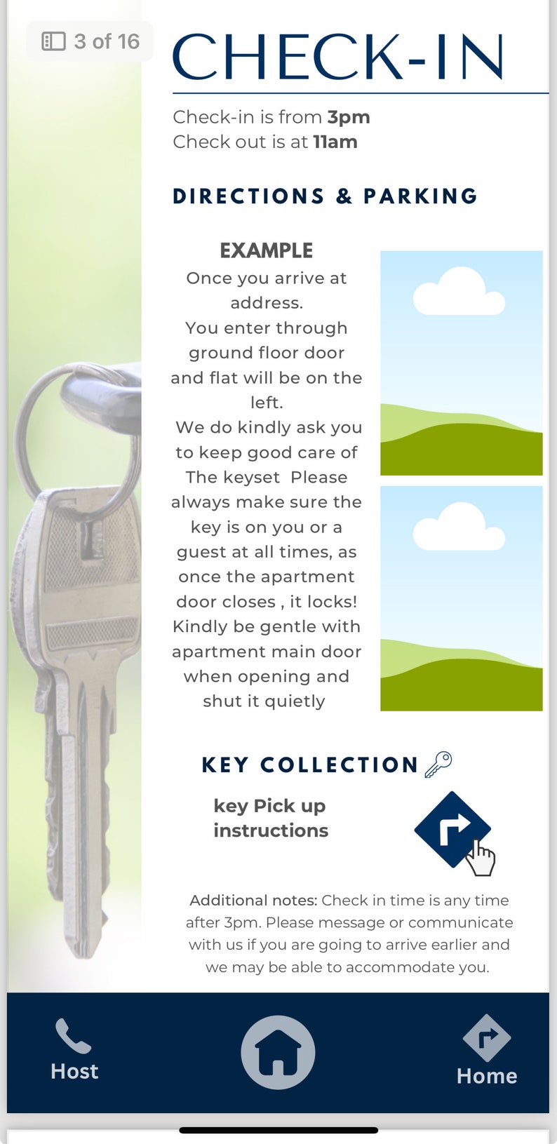 Interactive Pdf Home Welcome Guide Template airbnb, Short Let Canva ...