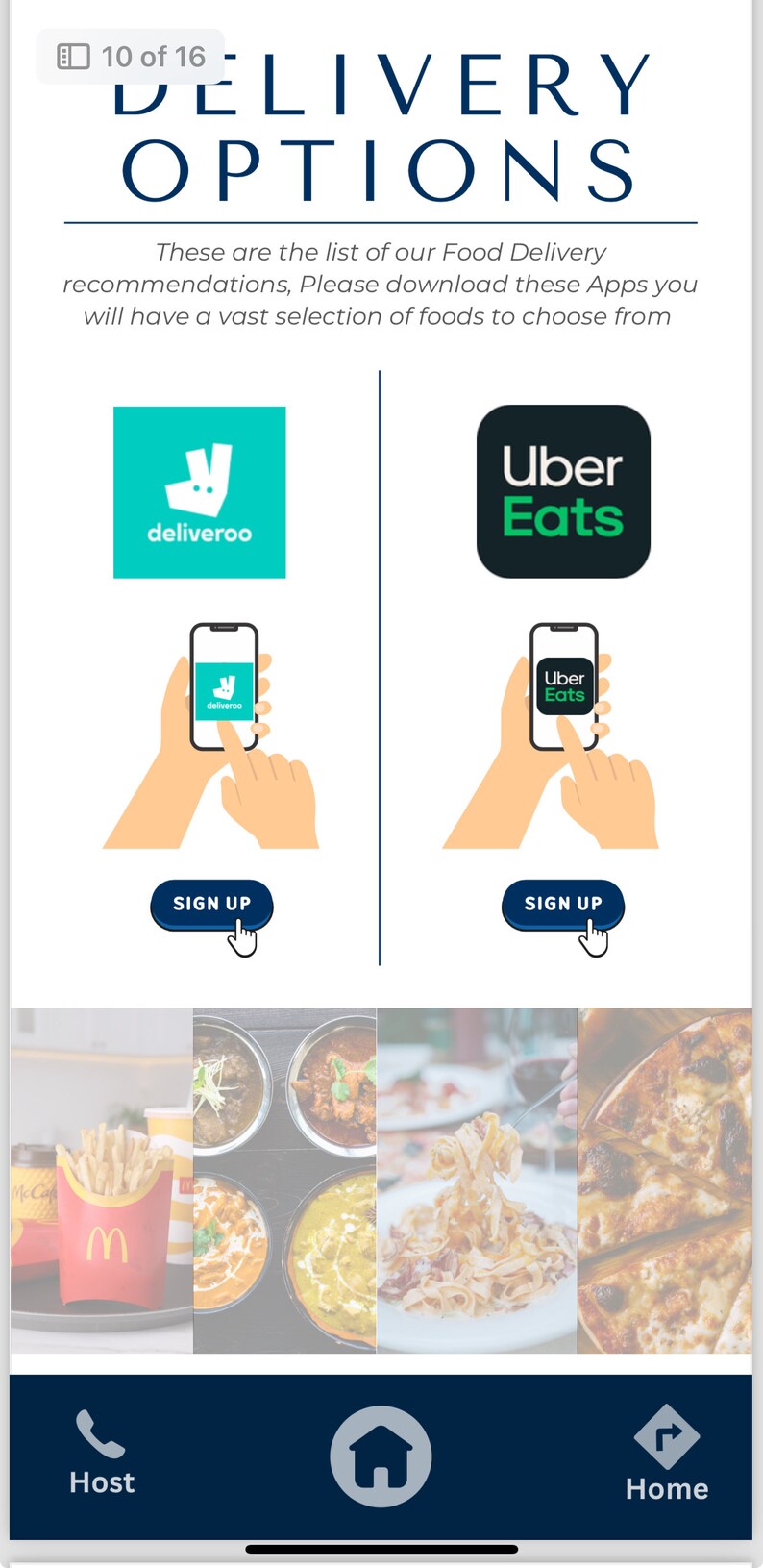 Interactive Pdf Home Welcome Guide Template airbnb, Short Let Canva ...