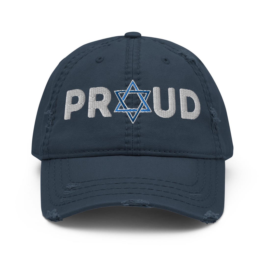 Proud Jew Hat, Jewish Pride Hat, Star of David, Embroidered Hat, Cap ...