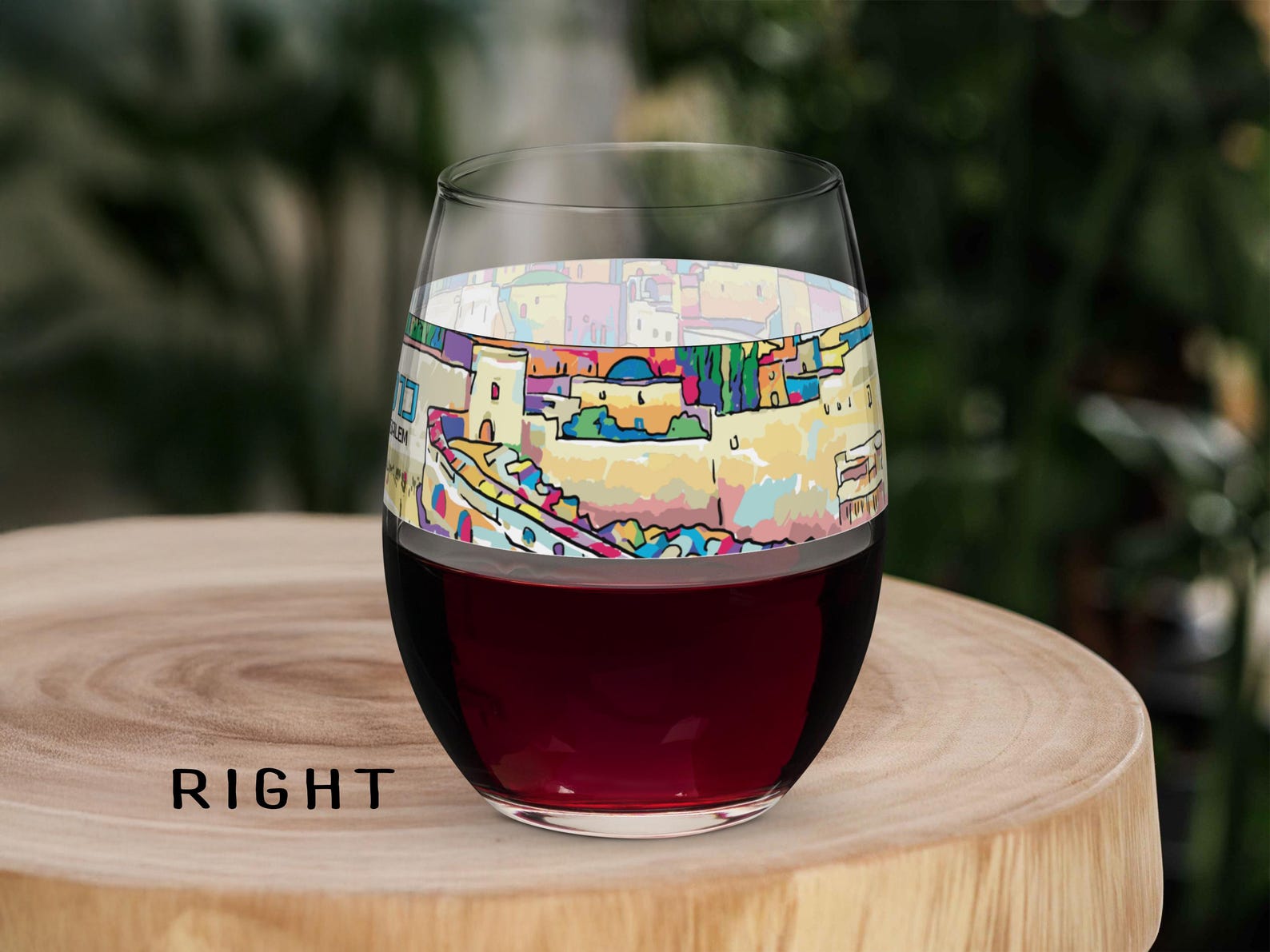 Elijah & Miriam Passover Cups: Jewish Seder Stemless Wine Glasses - Etsy