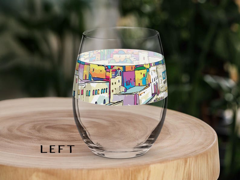 Elijah & Miriam Passover Cups: Jewish Seder Stemless Wine Glasses - Etsy