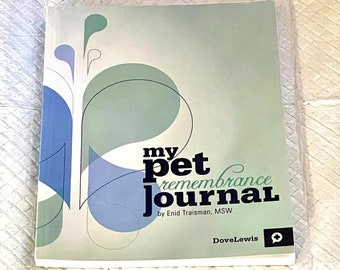 Guided Pet Remembrance Journal | Etsy