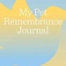 Guided Pet Remembrance Journal - Etsy
