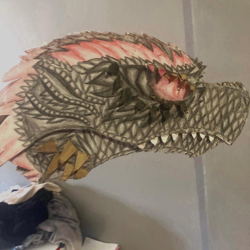 Realistic Dragon Puppet - Etsy