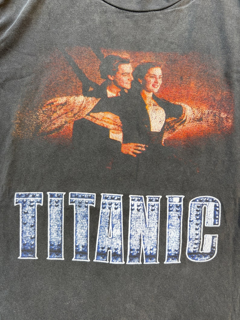 Vintage Titanic Movie Tshirt/90s Movie Tshirt/titanic Bootleg Tshirt ...