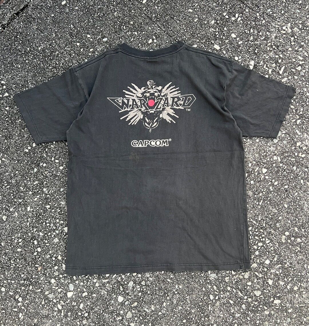 90s Warzard Capcom Gaming Tshirt/vintage Capcom Tshirt/vtg Game Tshirt ...