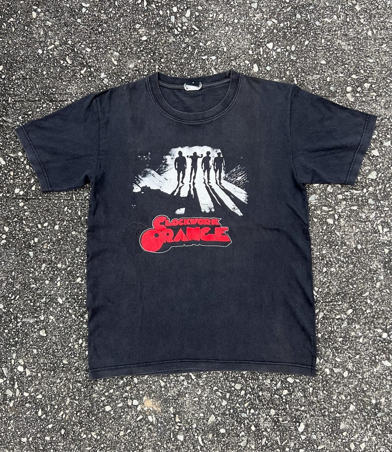 Vintage Clockwork Orange Movie Tshirt/90s Movie Tshirt/clockwork Orange ...