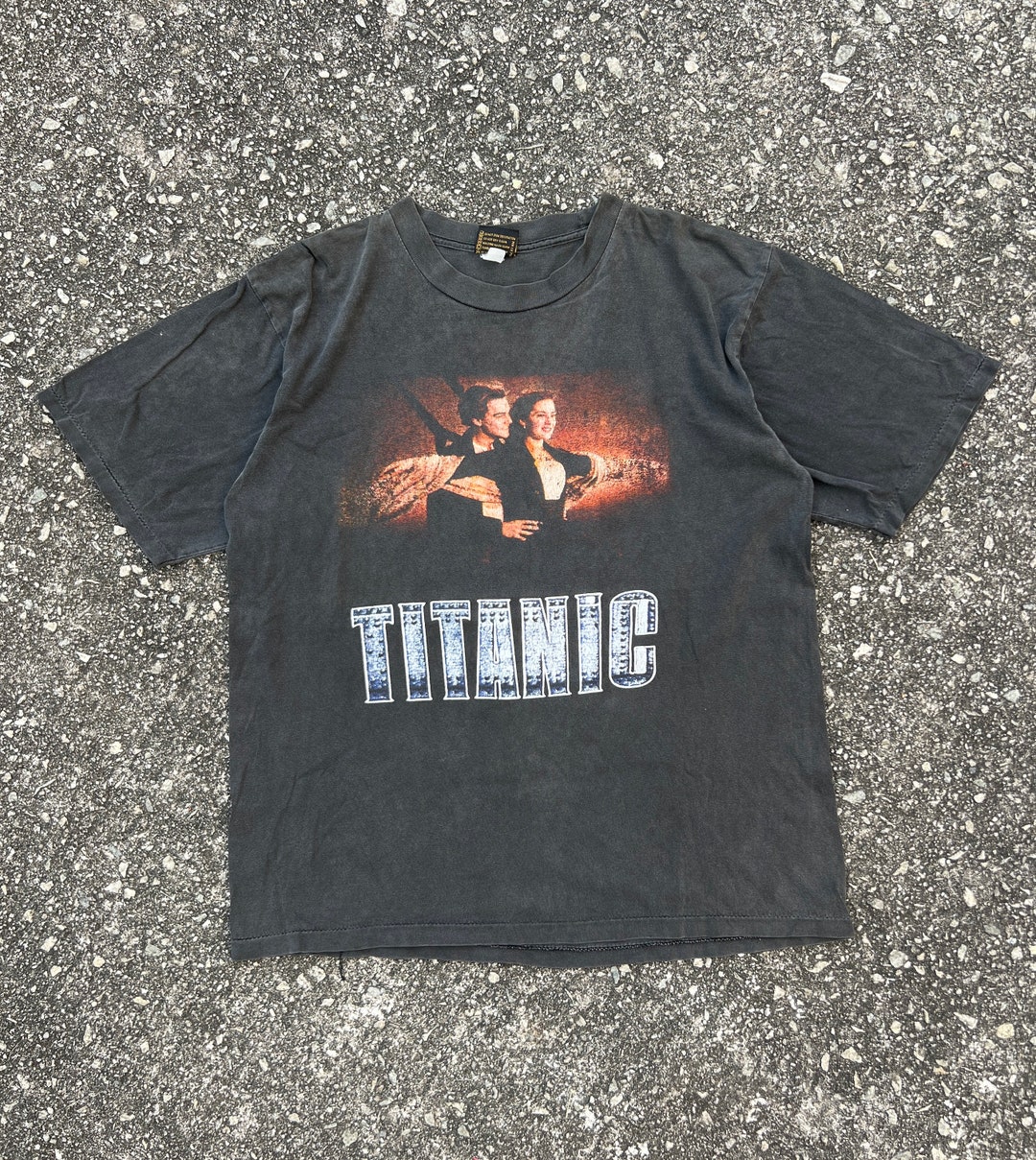 Vintage Titanic Movie Tshirt/90s Movie Tshirt/titanic Bootleg Tshirt ...