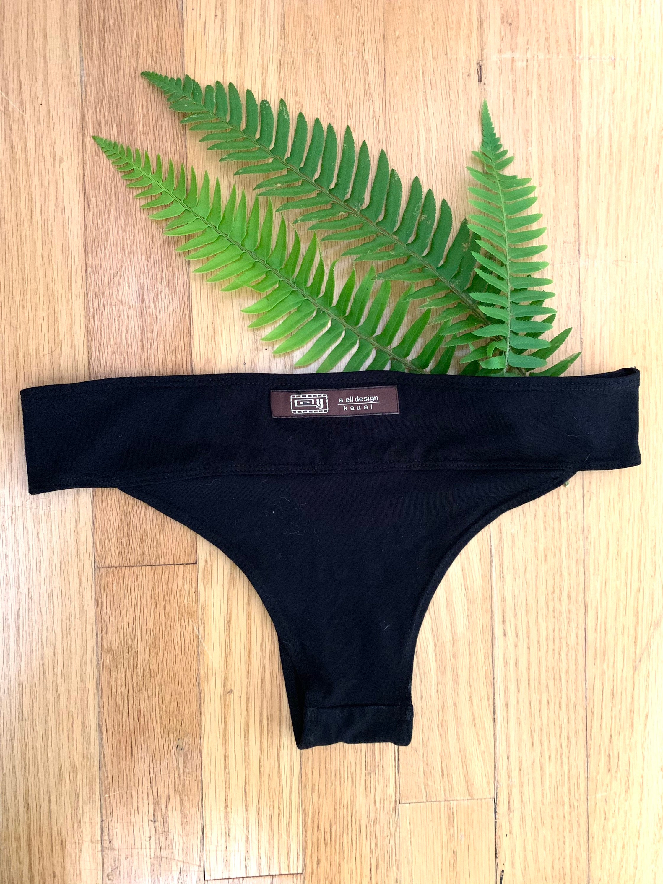 Bamboo Panty - Tanga Fit - Etsy