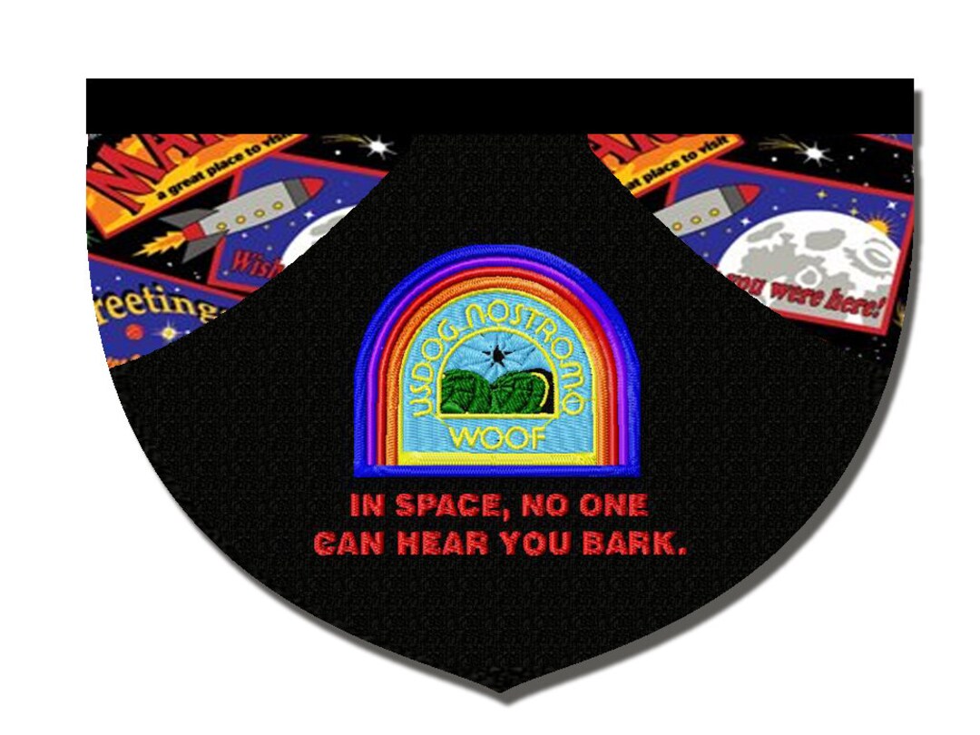 Alien Inspired Bandana Reversible Cat or Dog Bandana - Etsy