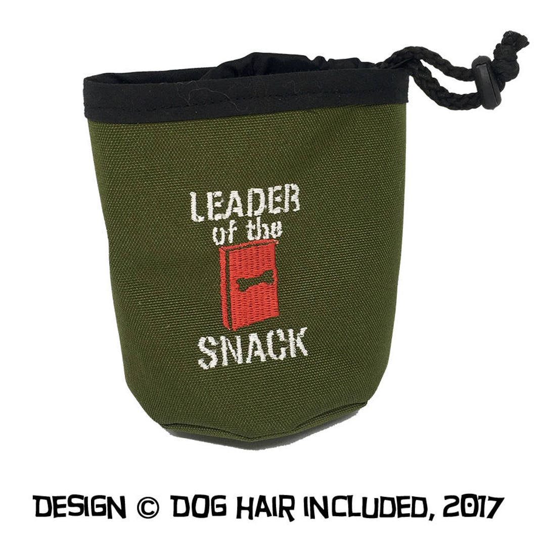 Leader of the Snack Treat Pouch and Water Bowl - Etsy