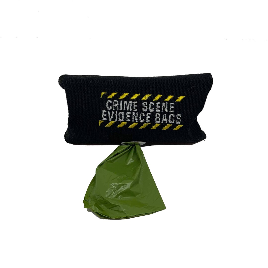 CRIME SCENE: Evidence Bags Poop Bag Holder - Etsy