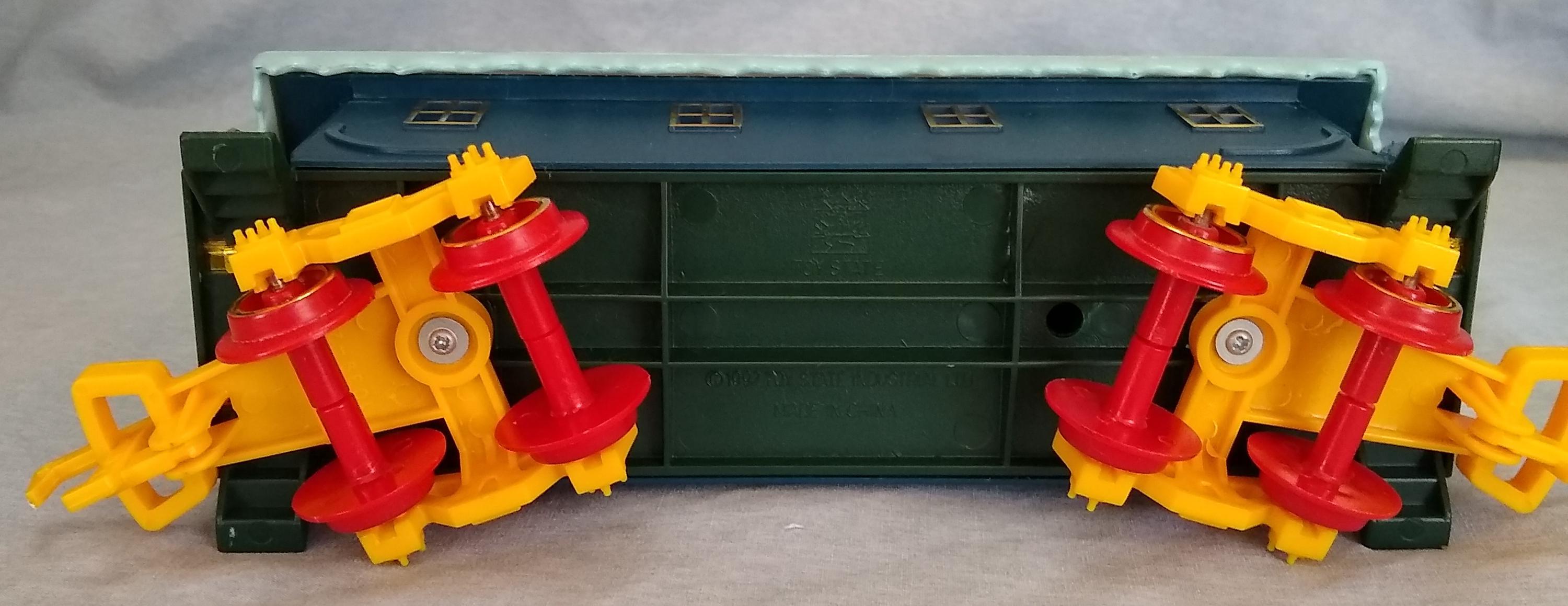 1992 TOY STATE Christmas Train Car "santa's Special Car" Caboose ...