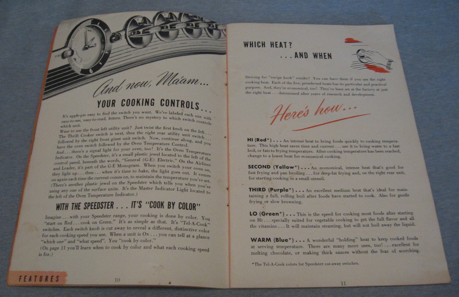 Original "how to Enjoy Modern Electric Cooking" Late 1940s-early 1950s ...