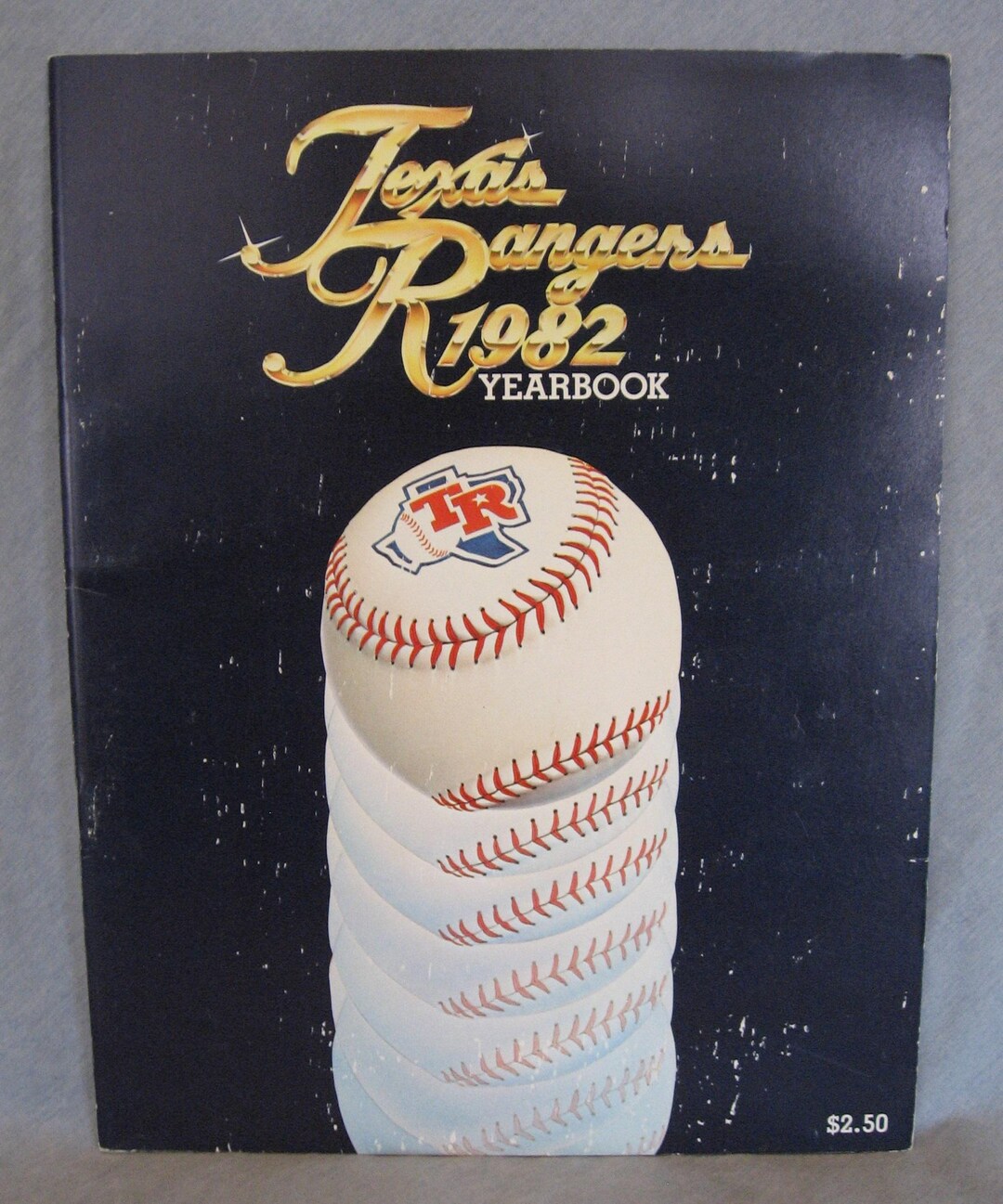 Original 1982 Texas Rangers Baseball Team Yearbook Good Condition Lots ...